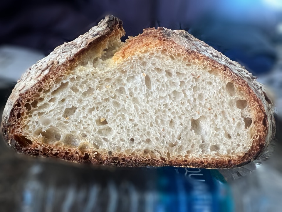 Man drools, bread rules. - Burnt My FingersBurnt My Fingers