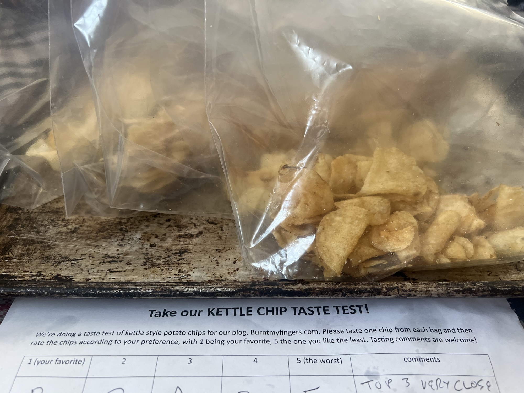 Taste test: Kettle style potato chips - Burnt My FingersBurnt My Fingers