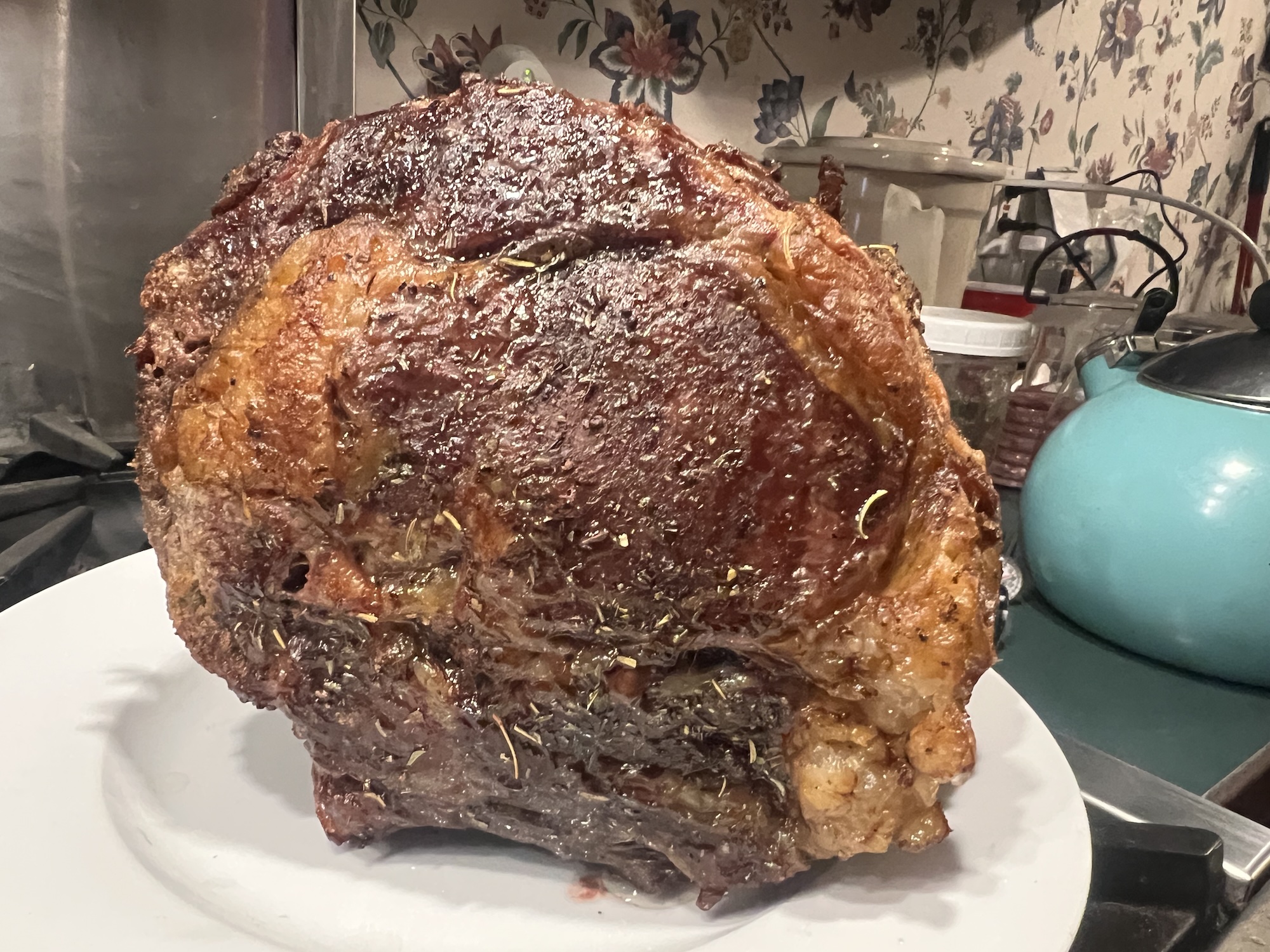 Reverse sear prime rib? Not a fan. - Burnt My FingersBurnt My Fingers